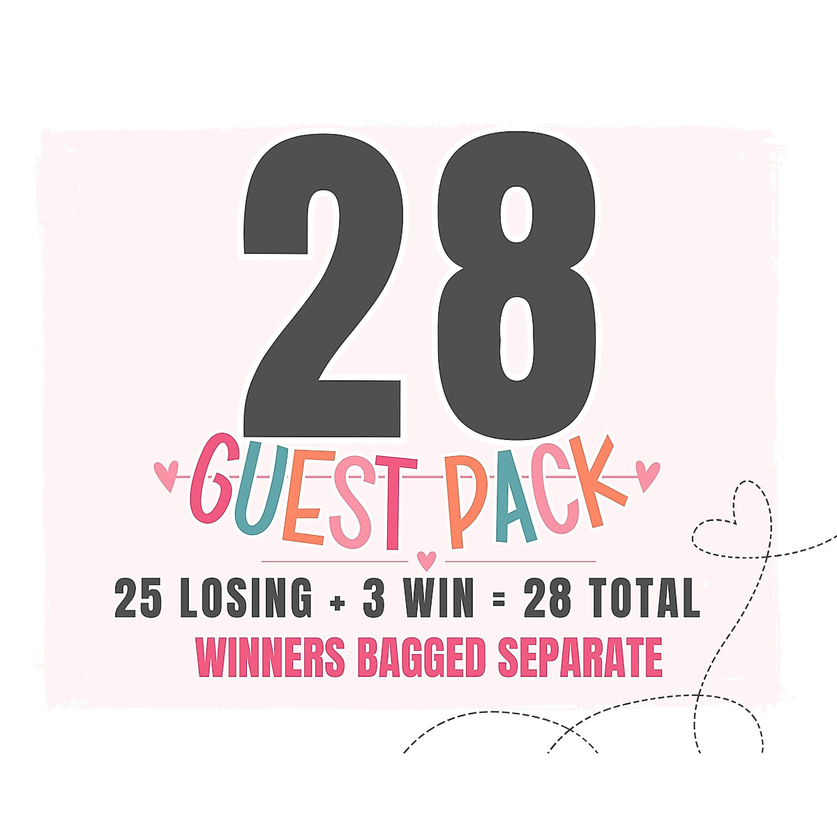 Baseball Scratch Off Game Cards (28 Pack) - Fun Party Games, Interactive Lottery Tickets, Bridal Door Prizes, Raffle Drawings, Instant Win Scratcher Wedding Favors, Baby Shower Activities for Adults