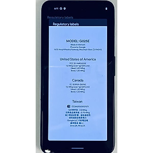 Google Pixel 4a 5G UW Just Black-Verizon (Renewed)