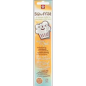 Sakura 58471 Souffle 3-Dimensional Opaque Ink Pen, White