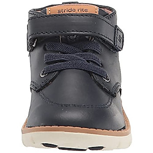 Stride Rite Boys SRT Quinn Sneaker, Navy , 4 Infant