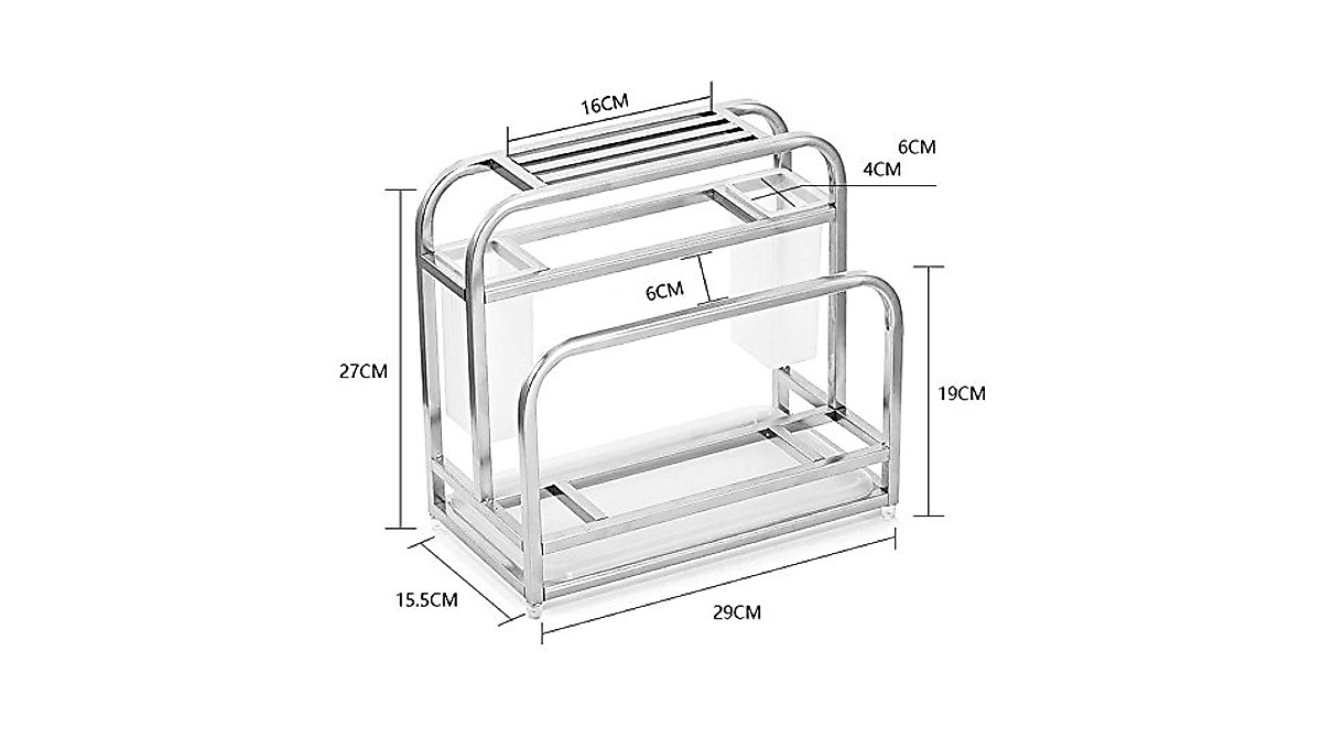 AIYoo Cutting Boards & Knife Organizer - Space-Saving Kitchen Storage