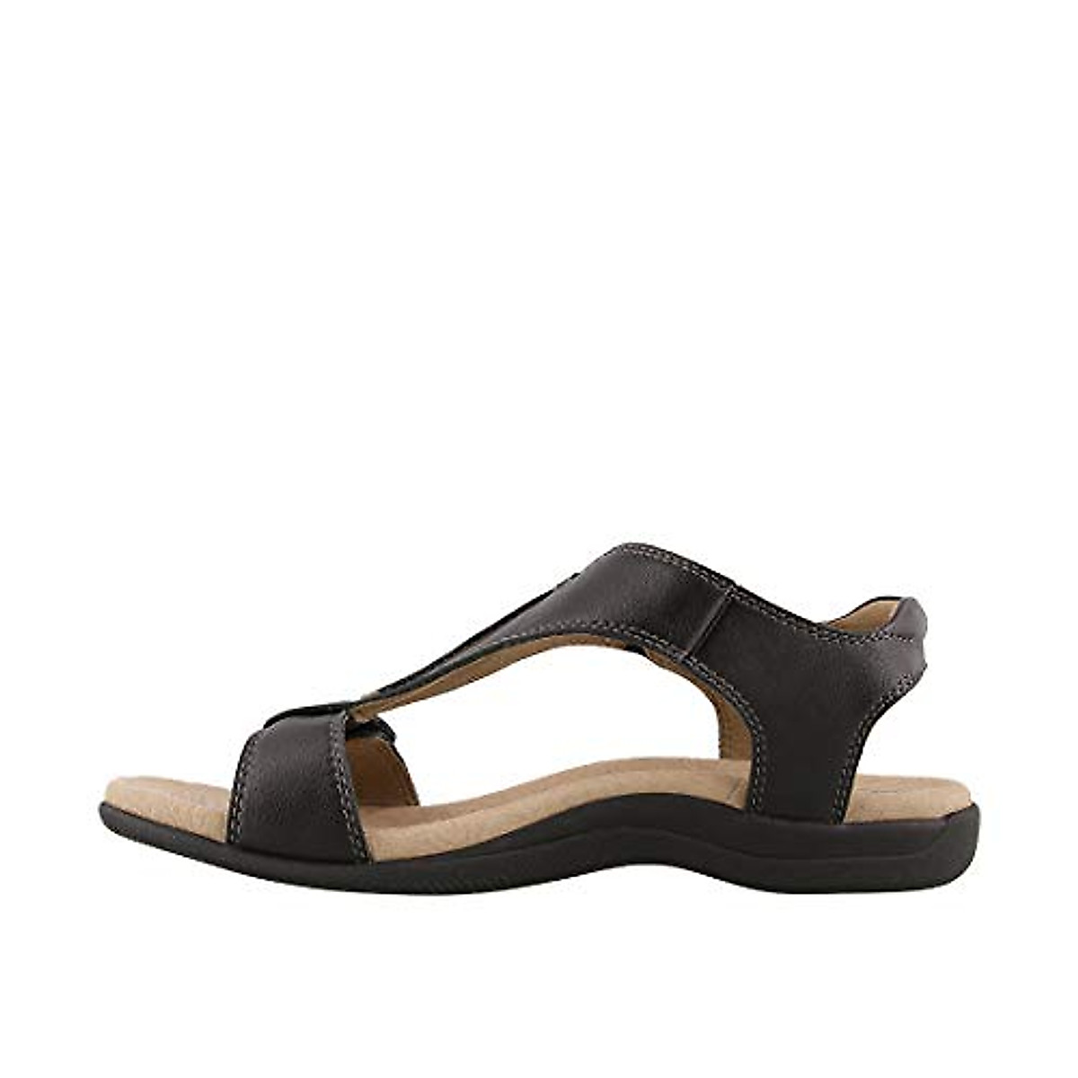 Taos Footwear Women's The Show Black Sandal 9 M