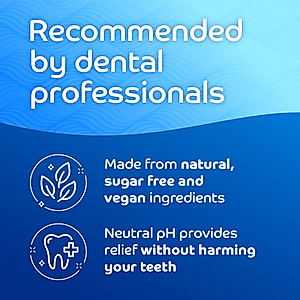 OraCoat XyliMelts Dry Mouth Relief Moisturizing Oral Adhering Discs 40 Count, 6 Pack, Slightly-Sweet with Xylitol, for Dry Mouth, Stimulates Saliva