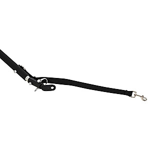 Aosom Wanderer Folding Bicycle Bike Cargo Storage Cart and Luggage Trailer with Hitch - Black