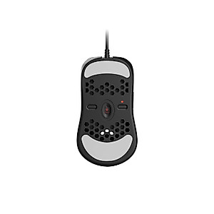 HK Gaming NAOS M Ultra Lightweight Honeycomb Shell Ambidextrous Wired RGB Gaming Mouse 12 000 cpi - 7 Buttons - 59 g (Naos-M, Black)