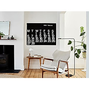 Stendig 2022 Wall, Office & Home Calendar, Authentic Original Design of Massimo Vignelli
