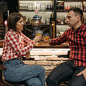 Old Fashioned Whiskey Glasses with Luxury Box, 10 Oz Rocks Glasses Barware for Scotch, Bourbon, Liquor and Cocktail Drinks - Set of 4