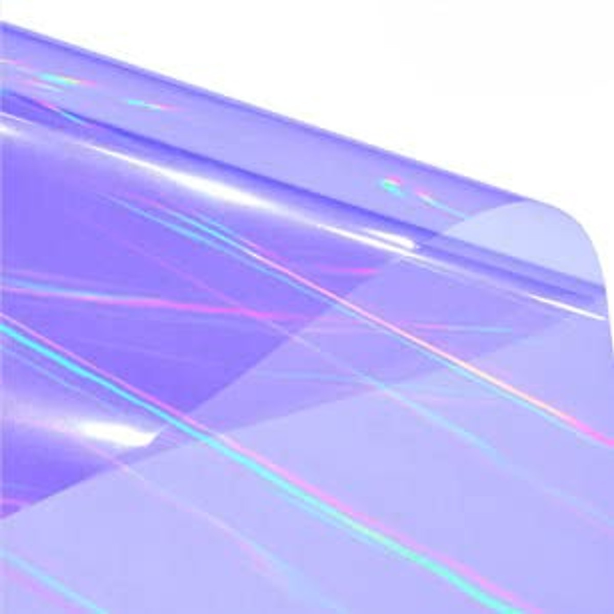 Quera 15pcs Iridescent Cellophane Wrap Paper Sheets Cellophane Wrap Roll Clear Flower Wrapping Packaging Paper,for Birthday Christmas Gift Candy Craft Flower 23'' x 23''(Purple)