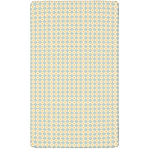 Vintage Themed Fitted Crib Sheet,Standard Crib Mattress Fitted Sheet Ultra Soft Material-Great for Boy or Girl Room or Nursery,28“ x52“,Pastel Brown Pale Slate Blue Champagne