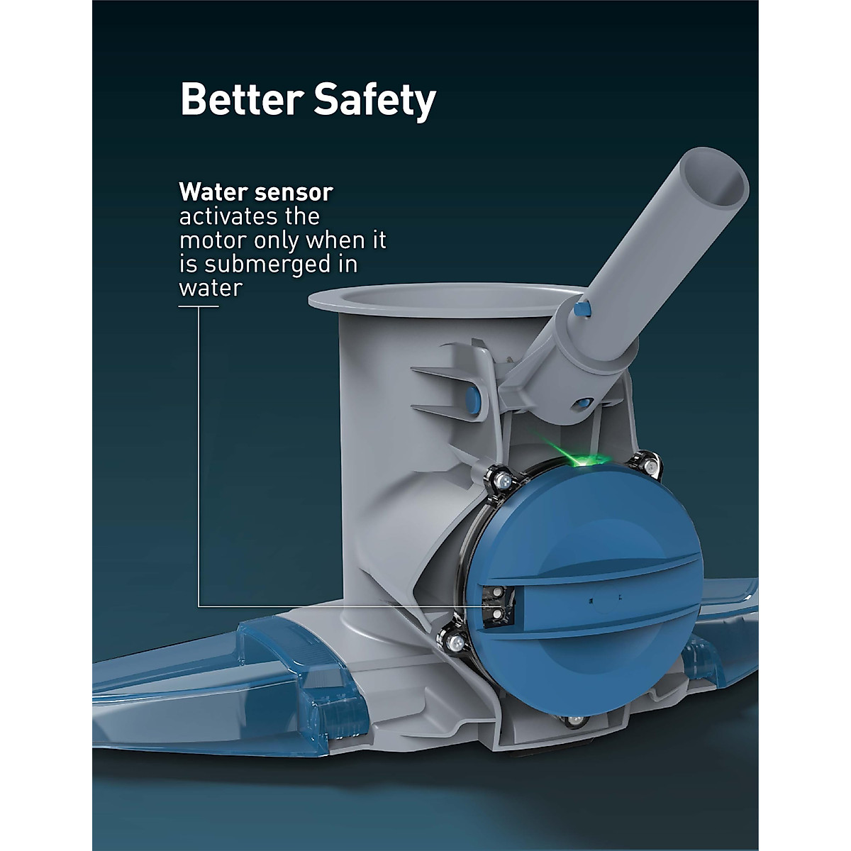 KOKIDO 2024 Rechargeable Heavy Duty Pool Leaf Vacuum, 62GPM Powerful Suction, Standard and Fine XL Filter Bags, Commercial Power Vac for Leaves and Debris, for Inground and Above Ground Pools XV910