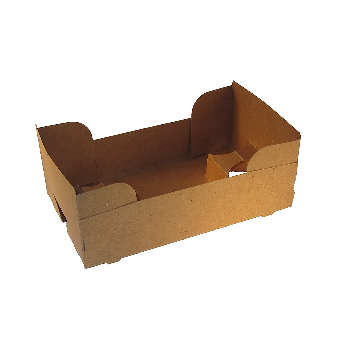 Specialty Quality Packaging 3587 Carry Tray, J-Type, 4-Cup, 5.75" x 10" x 8.75" (Pack of 400)