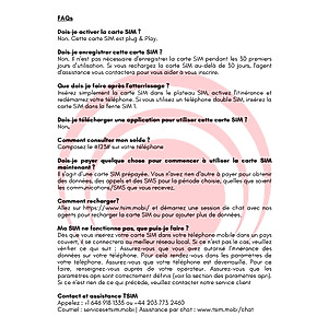 TSIM Europe Data SIM Card | 5G Prepaid | 50+ Destinations | Austria, Belgium, France, Germany, Italy, Spain, Switzerland, Sweden, UK (3GB / 7days)