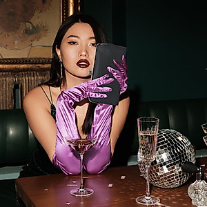 Double Frame Vintage Style Clutch Purse Wallet, Clutch Purses for Women, Wallet Women, Clutch, Travel Wallet Womens (Black)