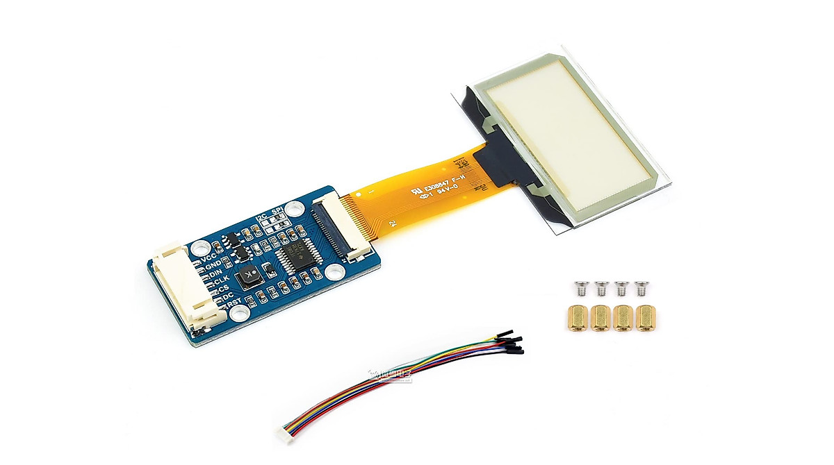 1.51 Inch Transparent OLED Display Module for Raspberry Pi & Arduino