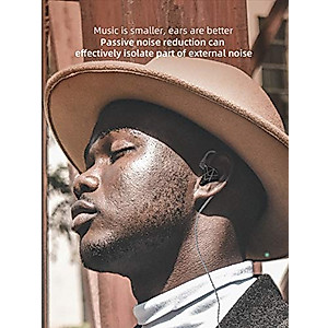 KZ ASX in-Ear Monitors, 10 Balanced Armatures Units per Side Customized HiFi IEM Wired Earphones/Earbuds/Headphones with Detachable Cable 2Pin for Musician Audiophile (Without Mic, White)