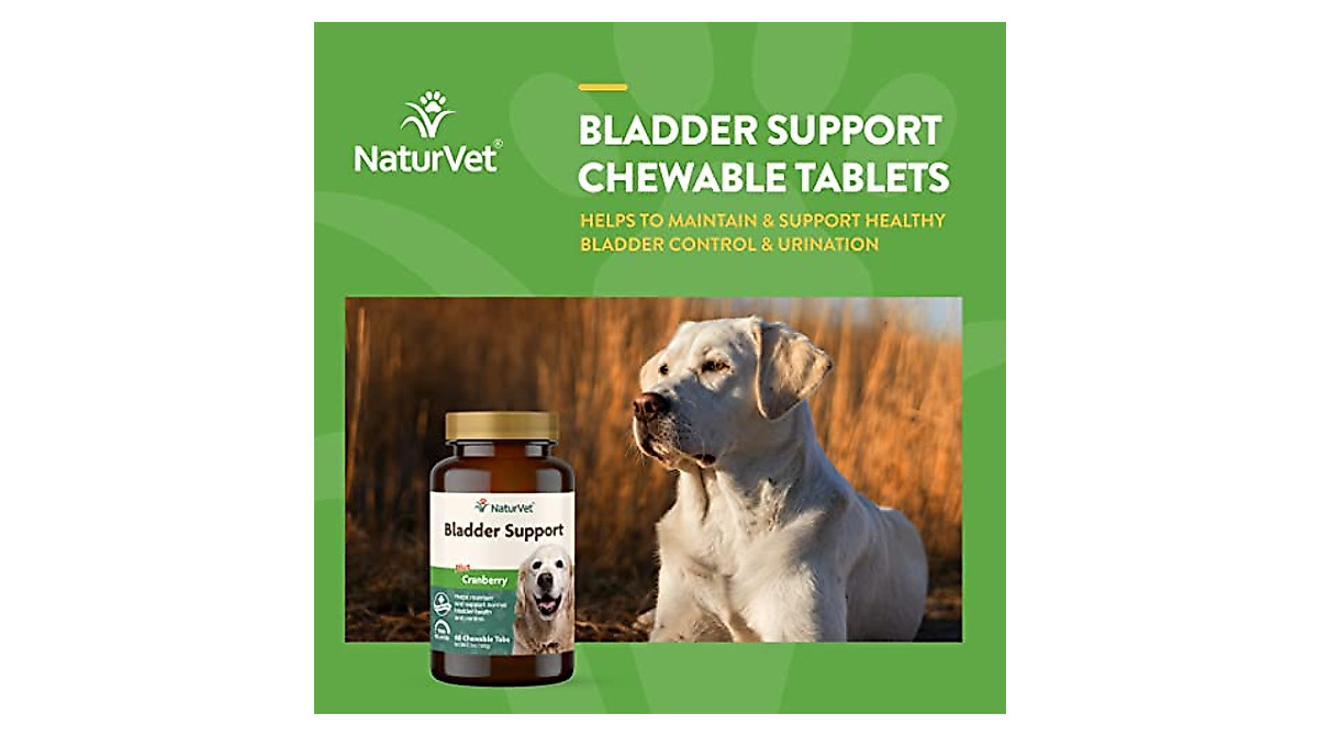 NaturVet Bladder Support for Dogs - Supports Healthy Urination