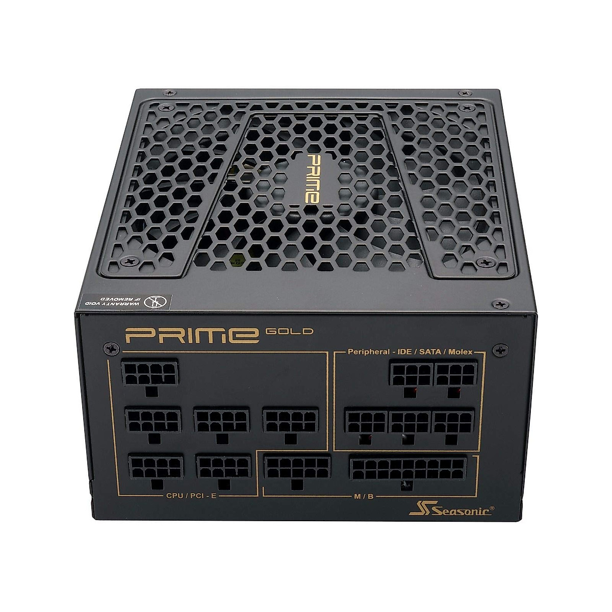 Seasonic PRIME GX-1300 | 1300W | 80+ Gold | Full Modular | ATX Form Factor | Low Noise | Premium Japanese Capacitor | 12 Year Warranty | Nvidia RTX 30/40 Super & AMD GPU Compatible (Ref. SSR-1300GD)