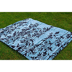 Denali Ultimate Comfort Floral Throw Blanket, Plush, Hand-Stitched, Super Cozy Blankets Made in The USA, Branches