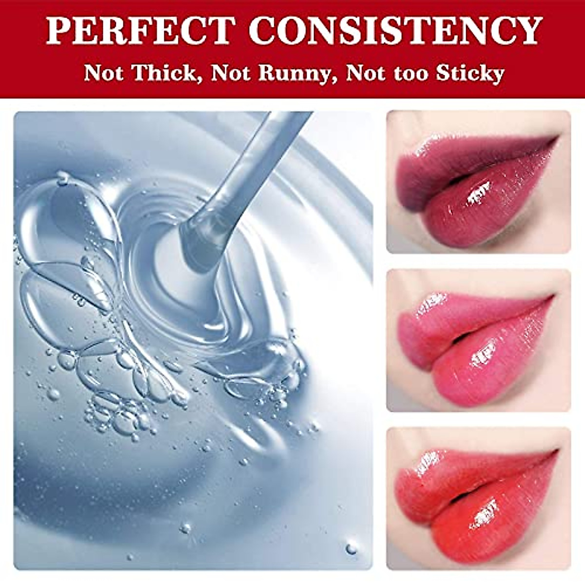 Clear Lip Gloss Base for DIY Lip Gloss Making Kit - 14.1oz Versagel with Olive Oil & Vitamin E for Smooth, Hydrated, Moisturized Lips - Fragrance-Free, Safe for Sensitive Skin Small Business Supplies