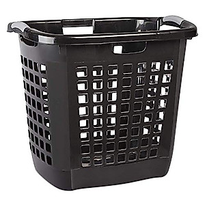 Sterilite Black Ultra Easy 19-7/8"BLK Carry Hamper