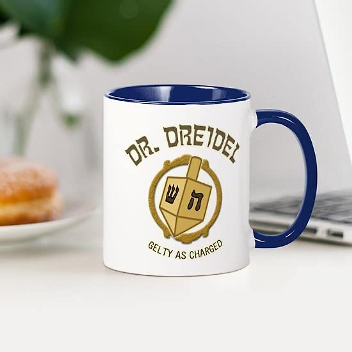 CafePress Dr. Dreidel Mug Ceramic Coffee Mug, Tea Cup 11 oz