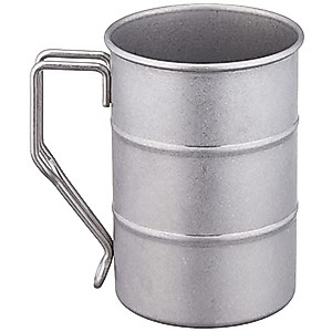 VINTAGE INOX B-2 Vintage Camping Tableware Set, Made in Japan, Outdoor, Camping, Glamping, Velvelling, Aging Treatment, Shatterproof, Dishwasher Safe