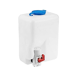 WSays 12V Electric Windshield Wiper Washer Pump Kit Compatible with Polaris RZR Ranger Can-Am Defender Marverick Commander Honda Pioneer Talon Kawasaki Mule Teryx