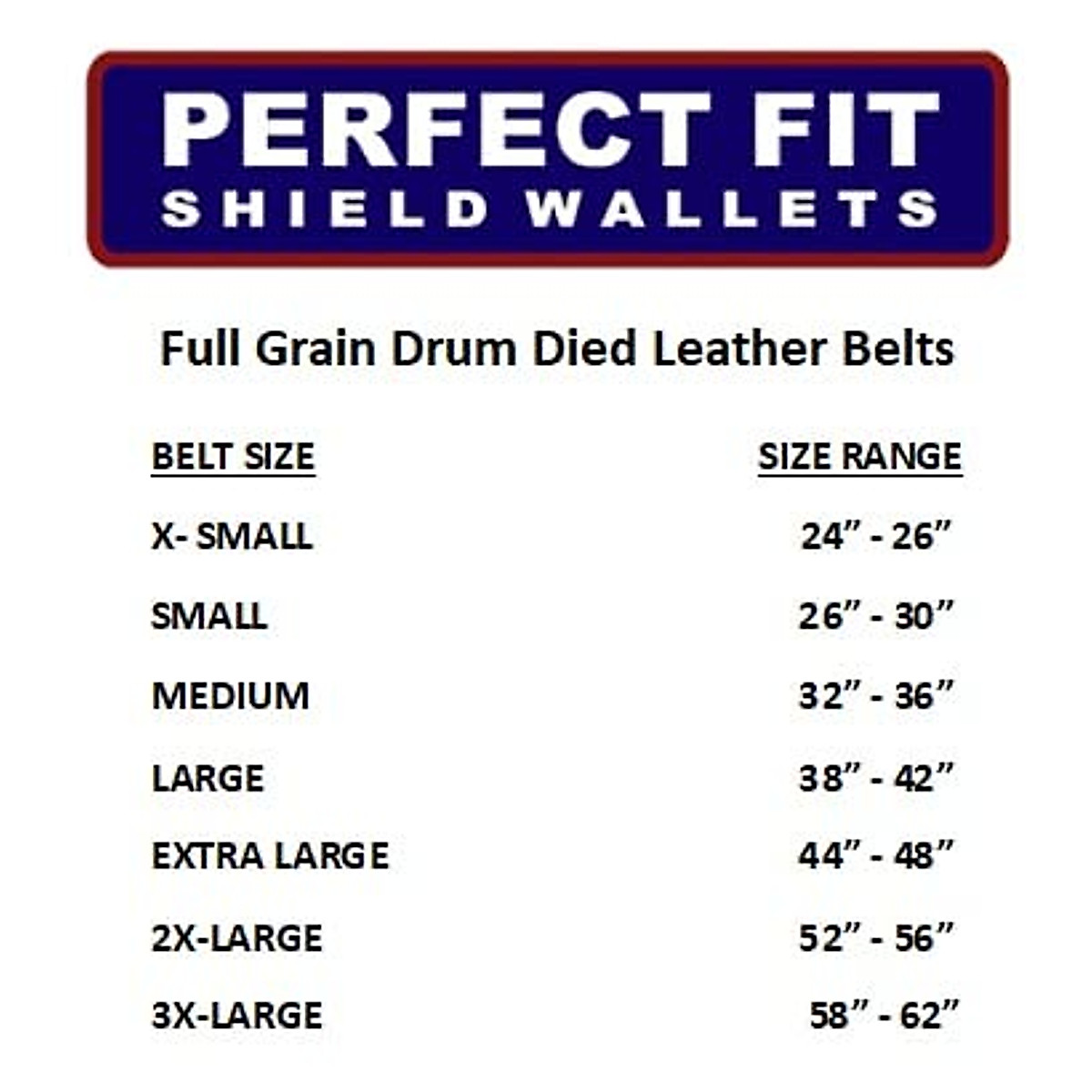 Perfect Fit Shield Wallets Mechanics Belt Buckleless No Scratch Leather Work Belt Hook and Loop Garrison Belts 1 1/2 Inch Wide Black Drum Died