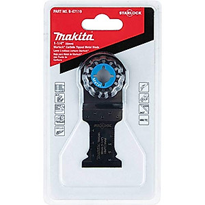 Makita B-67119 1-1/4" Starlock® Carbide Tipped Metal Blade