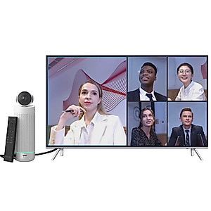 KanDao Video Conference Camera, Smart Video Conferencing System, AI 3.0, 8*Mic, Speaker, 180 Degree, Build-in System WiFi/HDMI, Smart Capture and Trace, Intelligent Identify, Video Meeting Camera