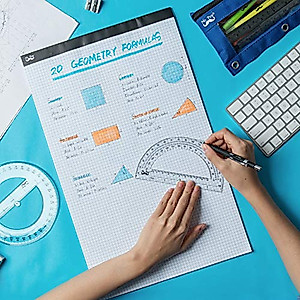 Mr. Pen- Engineering Paper Pad, Graph Paper, 5x5 (5 Squares per inch), 17"x11", 22 Sheets, Engineering Pad, Grid Paper, Computation Pads, Drafting Paper, Squared Paper, Blueprint Paper, Writing Paper