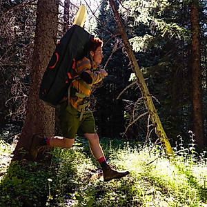 Oru Kayak Oru Pack | Backpack for Inlet/Lake/Lake+ Foldable Kayak, Heavy-duty nylon, With Padded Shoulder Straps and Hip Belt, Heavy-duty Zipper, Paddle Pocket