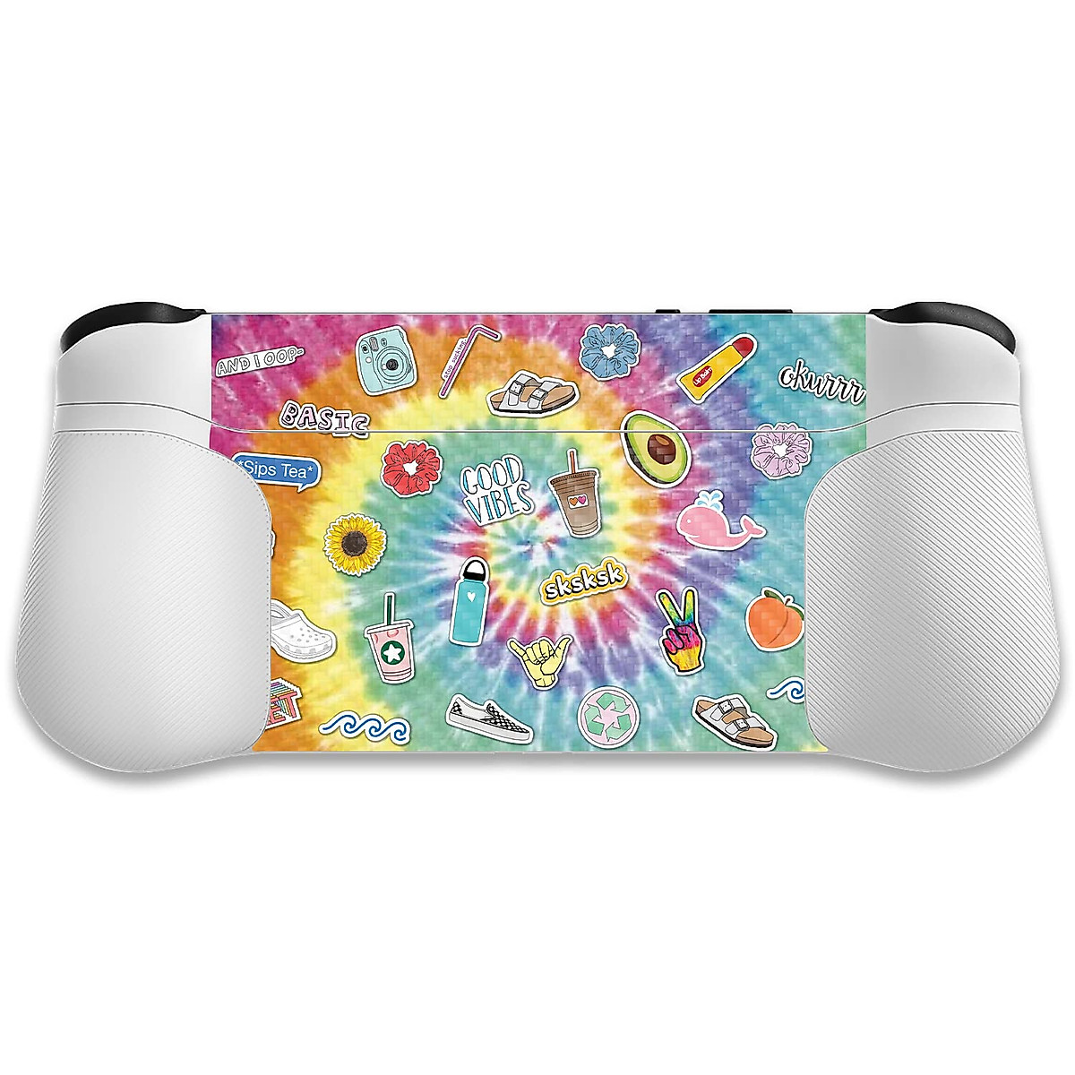 MightySkins Carbon Fiber Skin Compatible with Logitech G Cloud Gaming Handheld - VSCO3 | Protective, Durable Textured Carbon Fiber Finish | Easy to Apply, Remove, and Change Styles | Made in The USA