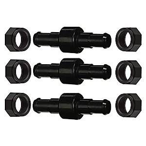 Amptyhub 3900 Sport, 280, 380 Pool Cleaner Hose Swivel D21 Replacement For Zodiac Polaris 3900 Sport, 280 Black Max F5B, TR35P Pool Cleaners (3 Pack)