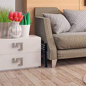 ACSTEP Folding Step Stool 9'' Tall Kids Step Stool Holds Up to 300 lb Plastic Foldable Step Stools for Kids Non-Slip Surface with Carry Handle Collapsible Stool for Home and Outdoor(Black)