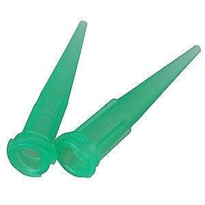 szzijia Green 18 Gauge Dispensing Needle Tapered Tip TT Blunt Glue Liquid Pack of 100