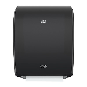 Tork Electronic Paper Towel Dispenser, Black, H80, Durable with One-at-a-Time Dispensing, 771828