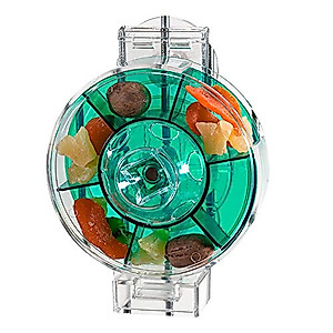 Featherland Paradise | Creative Foraging Systems Bird Cage Feeder (Gen II) - Extra Large| Intermediate Level Foraging Wheel | Interactive Bird Feeder for Large Birds