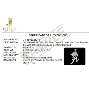 Jenelia Jewelers 1.25 to 3.00 CT. T.W. Cluster Diamond Heart Pendant Necklace for Women 925 Sterling Silver Gold Plated Cubic Zirconia Cz Jewelry (18" Free Silver Chain) (1.25 CT (Cluster Heart_3))