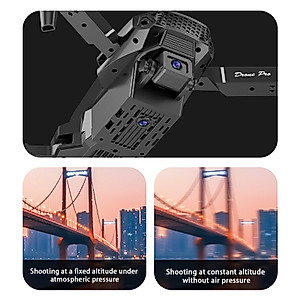 Drone with Camera 4K - Dual 1080P HD FPV Foldable Mini Drones with Carrying Case, Remote Control Drone for Kids, Teens, Adults, Beginners, Professionals