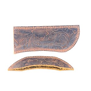 JJNUSA Leather Cast Iron Handle Cover，Skillet Handle Cover, Handmade Leather Handle Protector