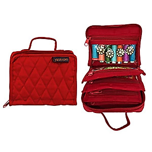 Yazzii Crafters Mini Organizer Tote Bag - Multipurpose Storage Organizer for Crafts, Cosmetics, & Jewelry
