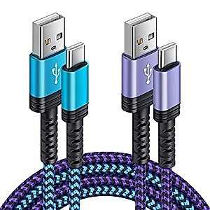 Samsung Type C Charger Cable Fast Charging USB C Android Phone Cord 6ft Compatible Samsung Galaxy S21 FE 5G/A13 /A03s/S23/S22 Ultra 5g/S22/S20,A53/A73/A33,Z Flip 4 3/Z Fold 4 3 5g,Moto G Stylus/Power