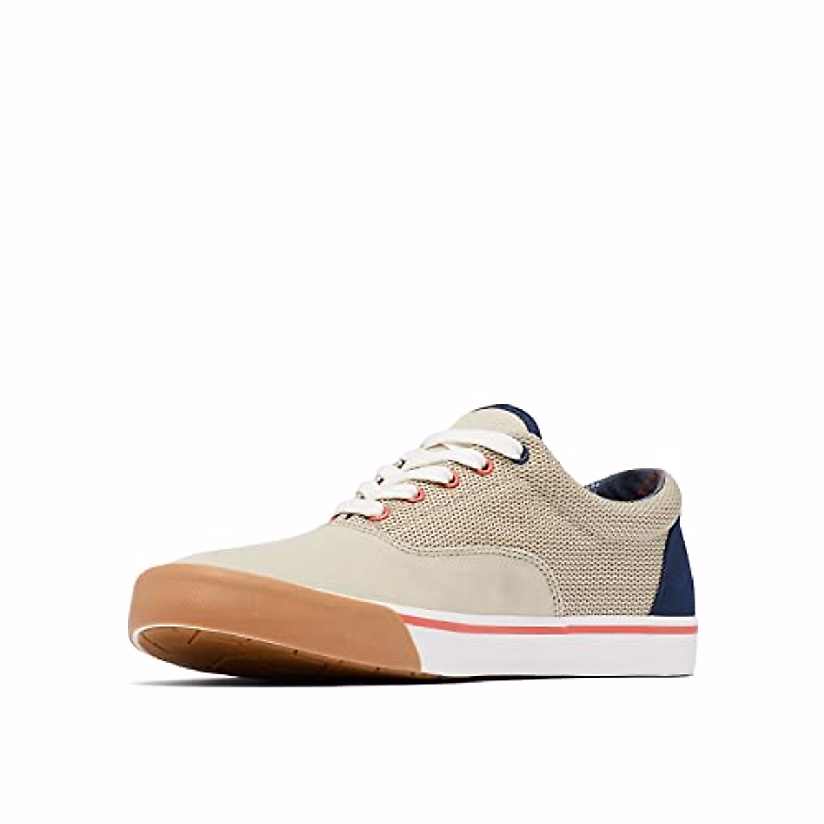 Columbia Men's Slack Tide Lace PFG, Light Clay/Collegiate Navy, 11