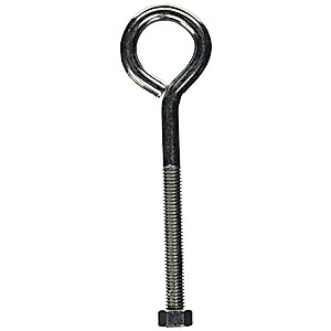 National Hardware N221-283 2160BC Eye Bolt in Zinc plated, 3/8" x 6", Pack of 1