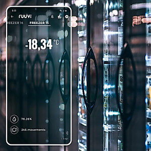 RuuviTag Pro 2in1 Wireless Bluetooth Temperature (°C/°F), and Motion Sensor. Alerts & History. Free Android/iOS apps. Integrates with Victron, Homey, and Home Assistant. Made in Europe.