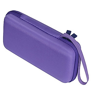co2CREA x Texas Instruments for TI-84 Graphing Calculator Hard Case, Carrying Case for TI-84 Plus/TI-Nspire CX II CAS/TI-Nspire CX II/TI-83 Plus/TI-89 Titanium/TI-85/TI-86 Calculator, Purple