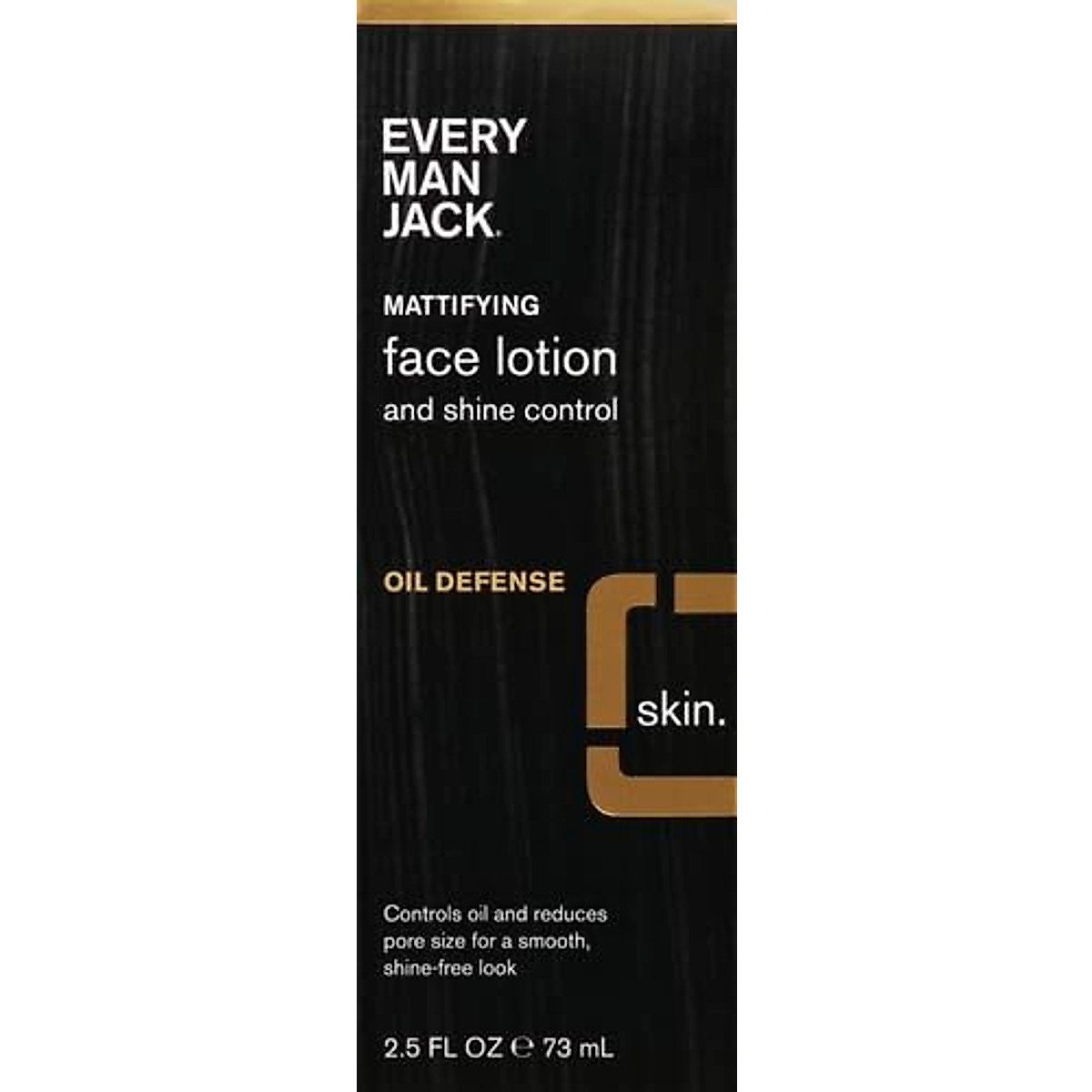 Every Man Jack Mattifying Face Lotion, Oil Defense, Fragrance Free, 2.5-ounce
