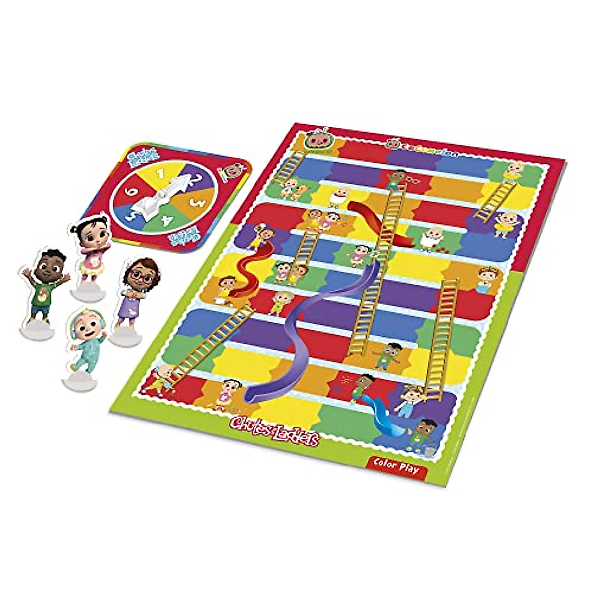 Hasbro Gaming Chutes and Ladders: CoComelon Edition Board Game for Kids | 2-4 Players | Preschool Back to School Gifts | Ages 3+ (Amazon Exclusive)