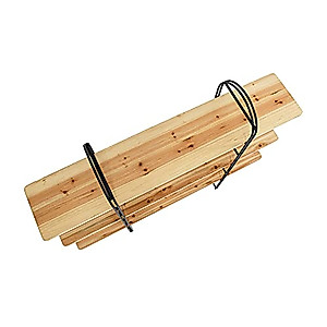 Main + Mesa Eitri Wood and Metal Adjustable Shelving Unit, Nordic Fir